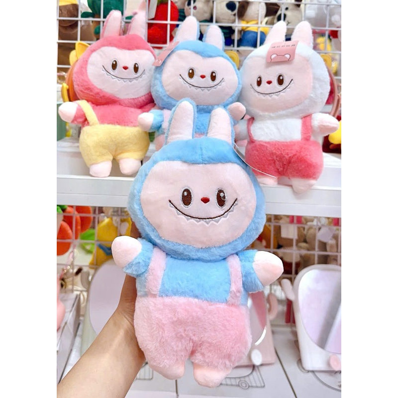 Type 1 - LaBubu Teddy Bear Wearing Overalls from Guanzhou - Size 20cm ...