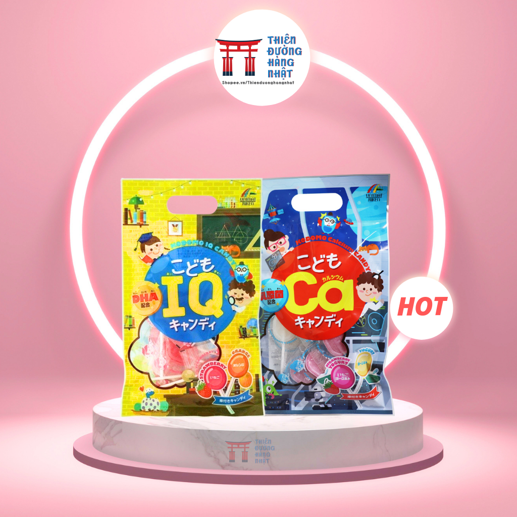 Kodomo IQ/CA Lollipops Calcium Supplement & DHA For babies from 1 year ...