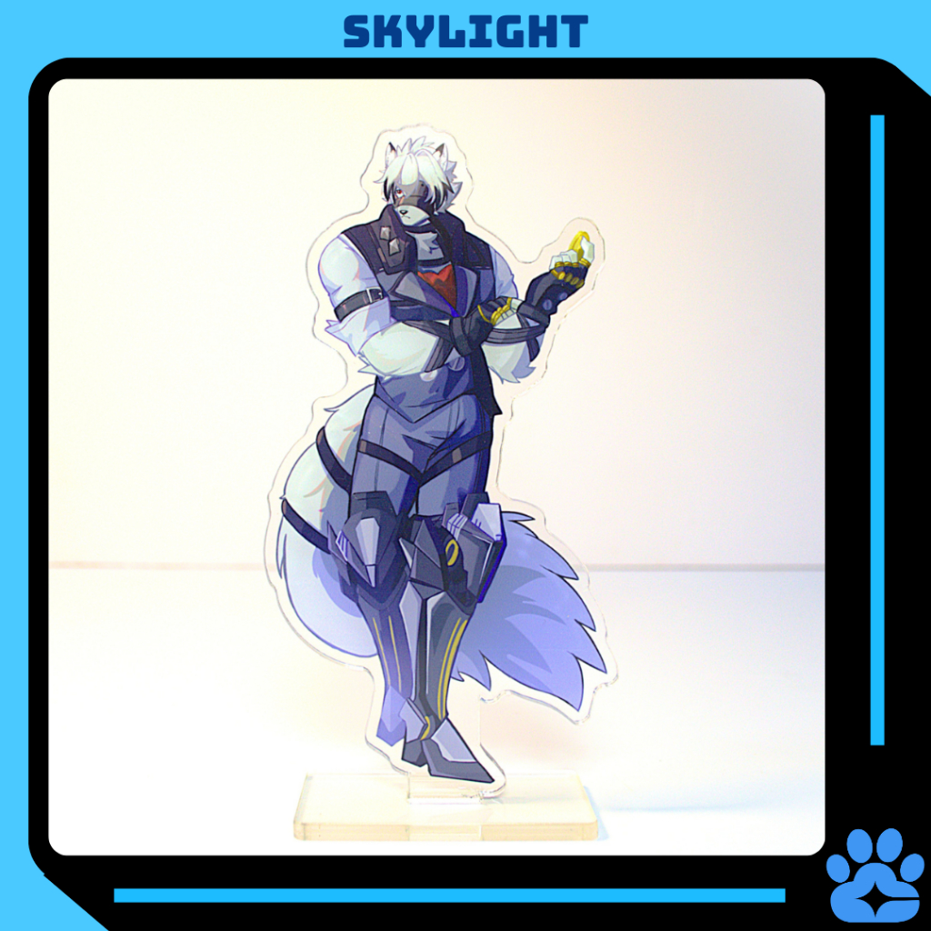 Furry Standee Model VON LYCAON - Zenless Zone Zero mica plastic 14cm ...