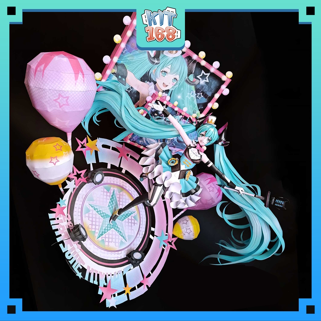 Paper Model Anime Game Hatsune Miku Magical Mirai – Vocaloid | Shopee ...