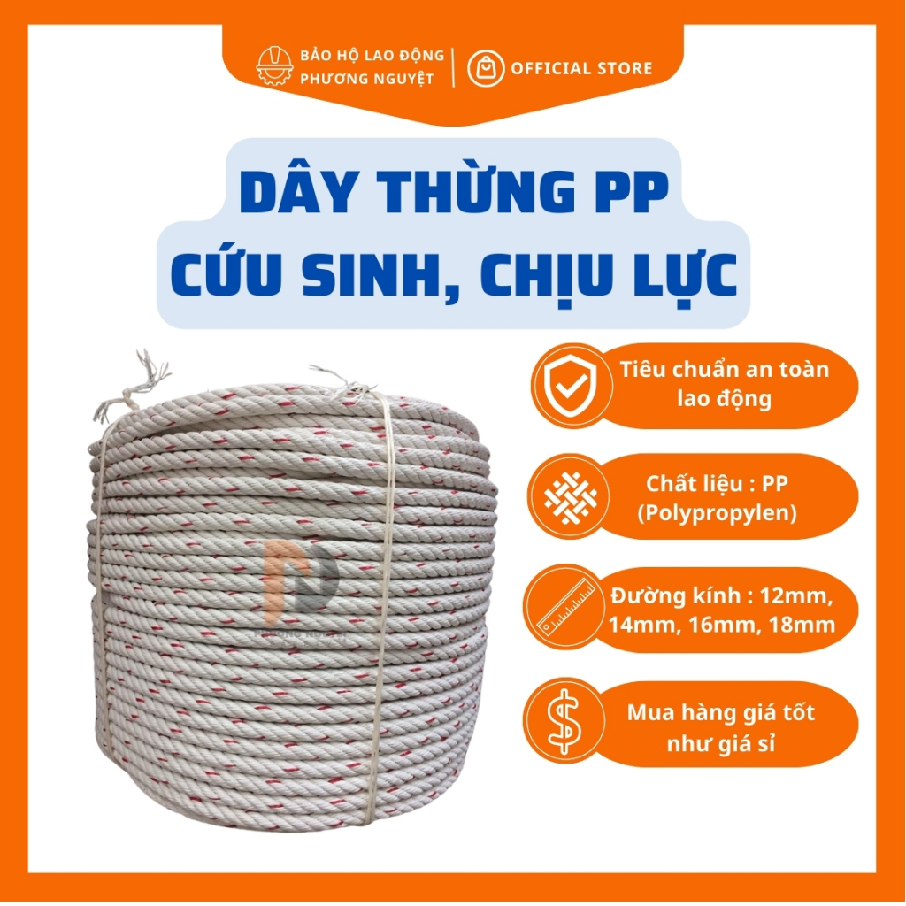 20m Rope, 12mm diameter parachute rope for pulling goods | Shopee ...