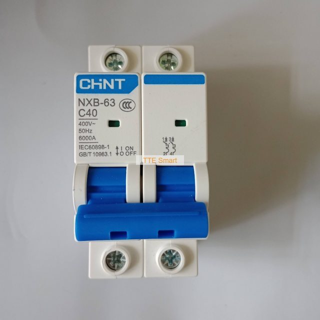 Aptomat, electric circuit breaker, 1-phase CB Chint NXB-63 25A, 40A ...