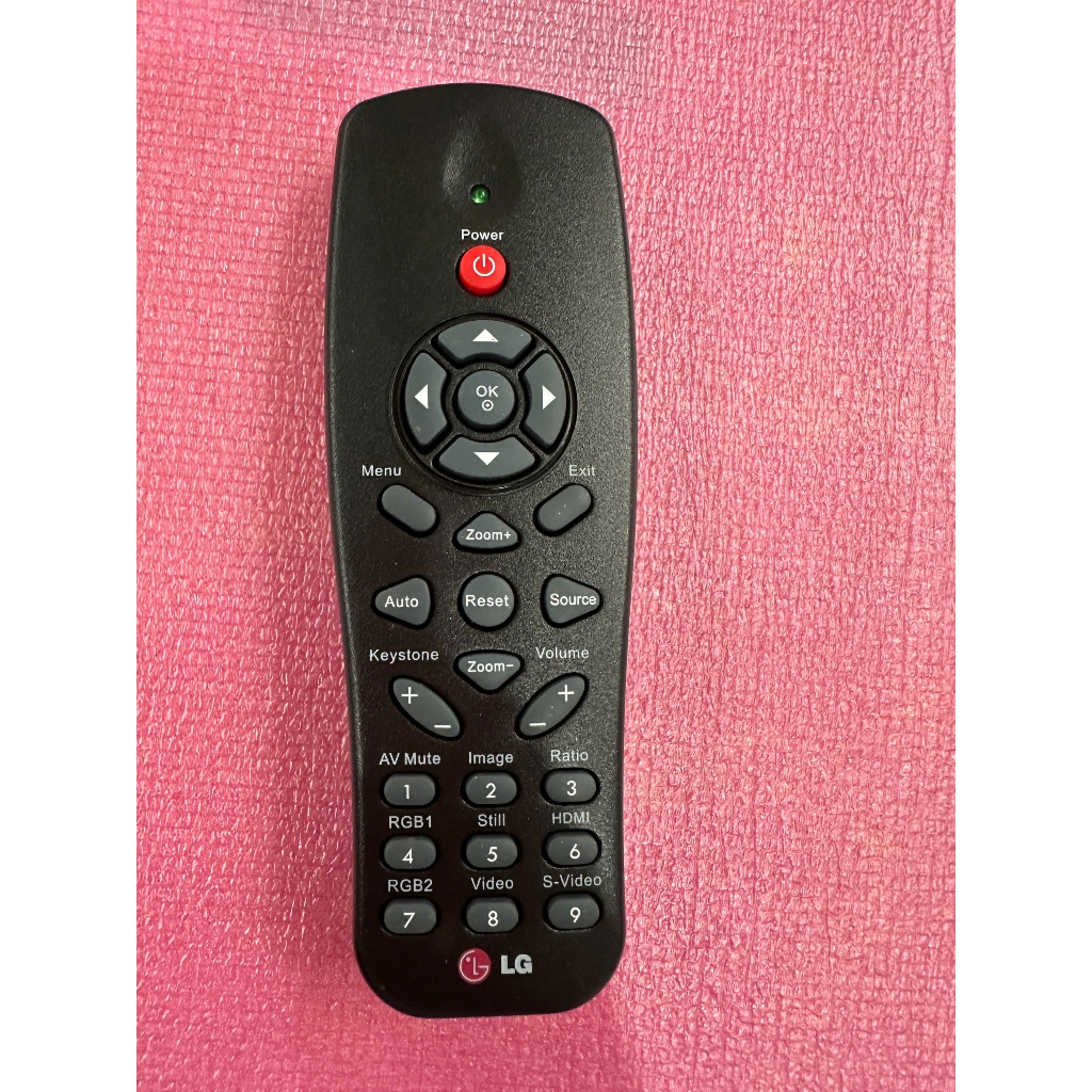 Remote control LG Projector Remote control Projector, Projector Above ...