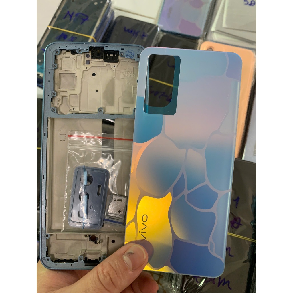 Full skeleton shell vivo V23e, V25, V25E, Includes skeleton, back ...