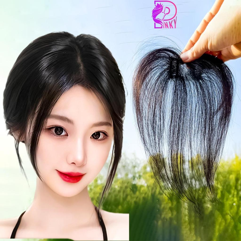 Pinky high-quality 3D flying bangs wig, high-quality bald-covering ...
