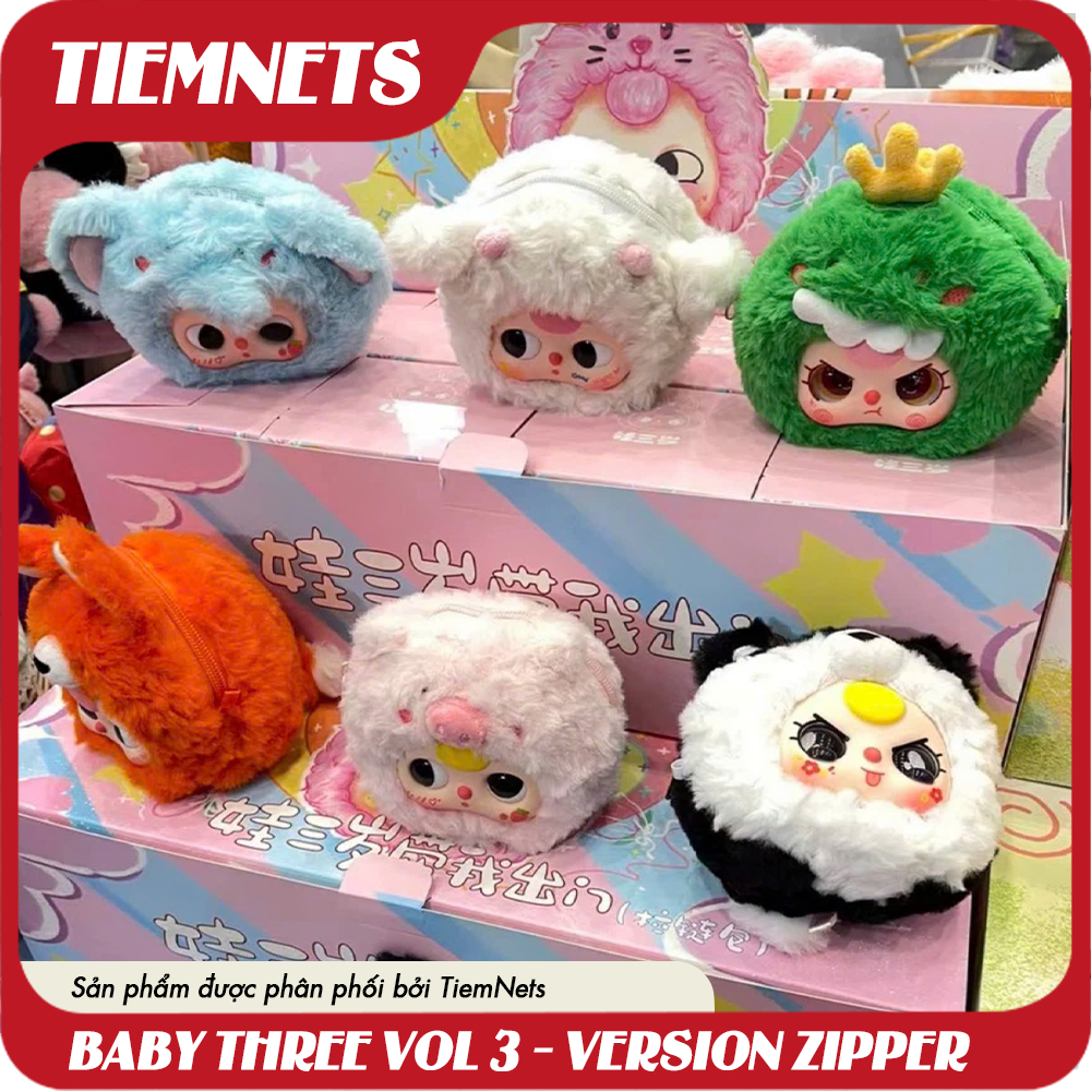 Blind BOX BABY THREE VOL 3 MODEL - VERSION ZIPPER BAG - GENUINE DOUMI | Shopee Philippines