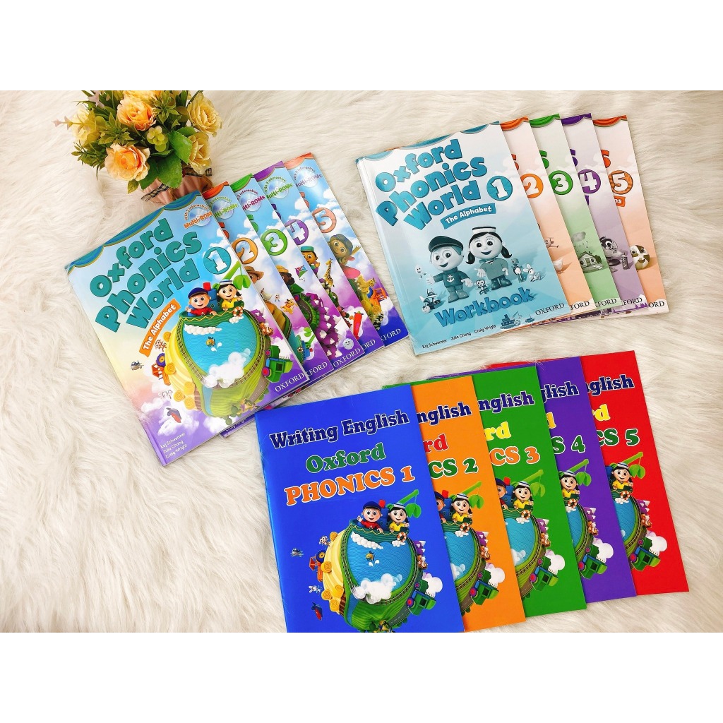 Book - Oxford Phonic World 1-5 Writing - glossy paper | Shopee Philippines
