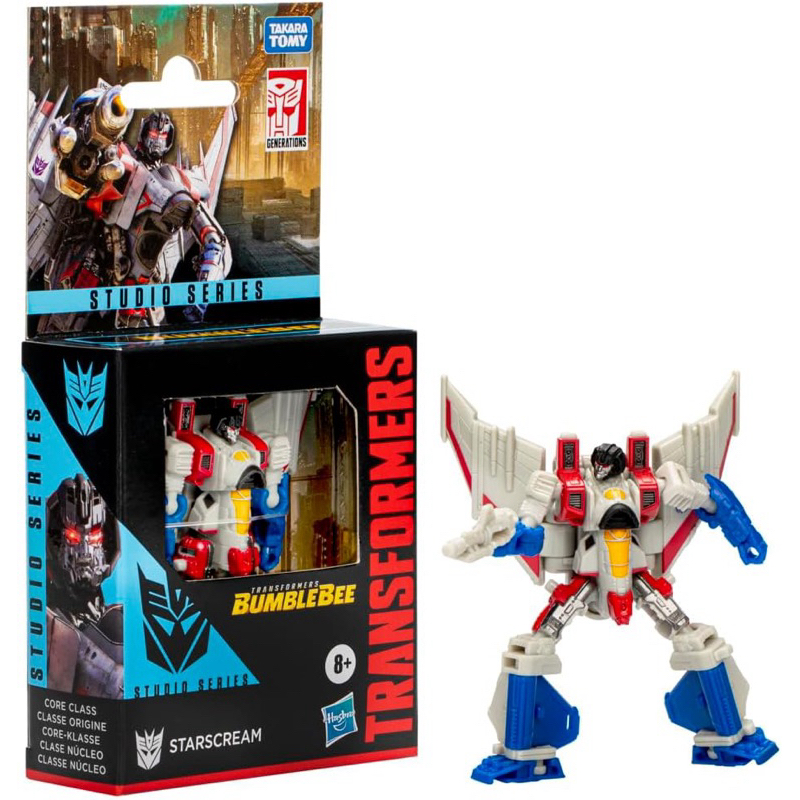 Hasbro Transformers BBM Studio Series Core Class Starscream | Shopee ...