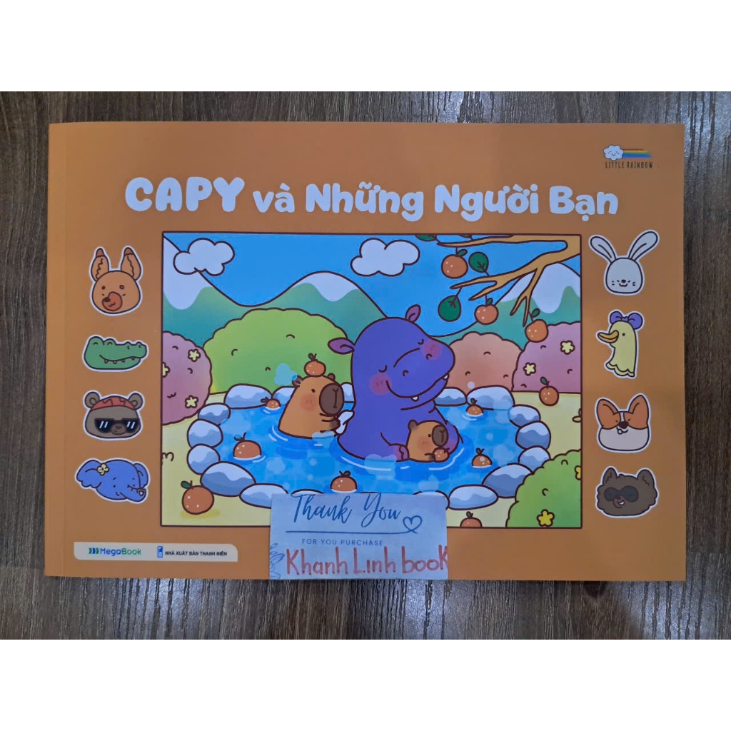 Capy and Friends Coloring Book (MG) | Shopee Philippines