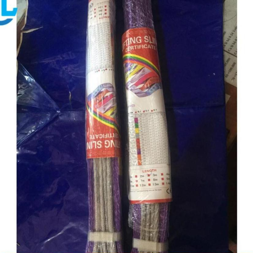 Set of 2 crane ropes, 1 ton x 3m crane ropes, crane ropes, fabric crane ...