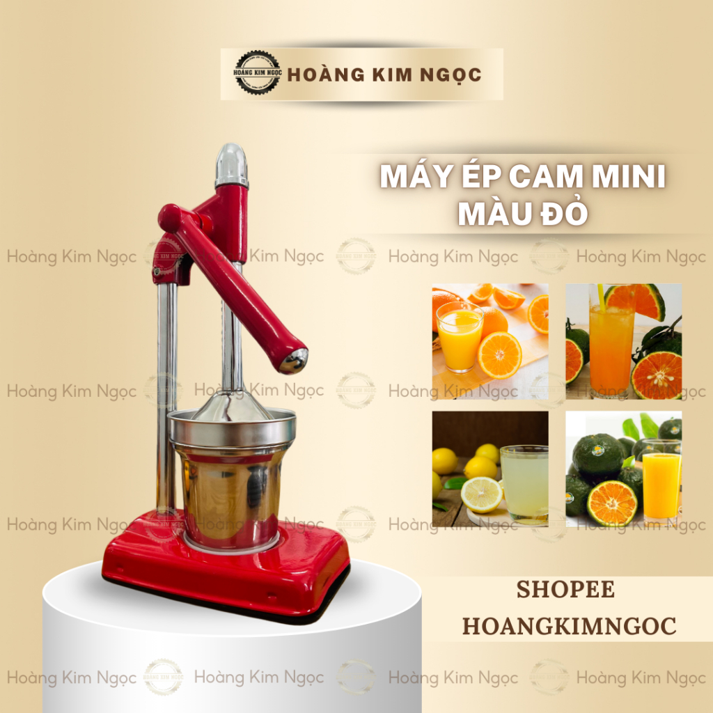 Mini Press Machine Hoang Kim Ngoc Orange Press, Press Red Lemon ...