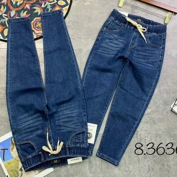 Women's ROLLED RISE JEANS 38-55kg | Shopee Philippines