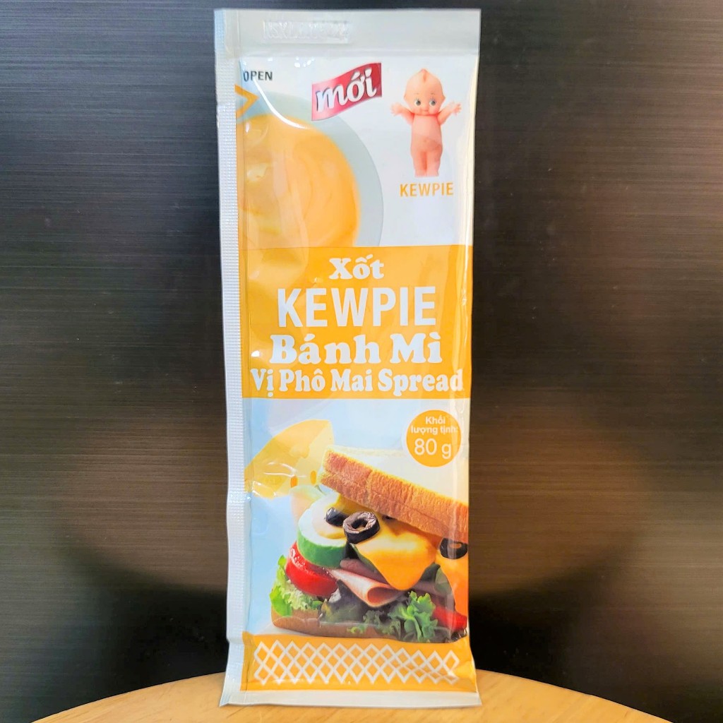 Kewpie - ORANGE pack 80g - Cheese BREAD MAYO SAUCE / Cheese Mayonnaise ...