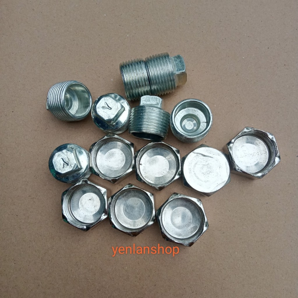 Galvanized metal thread plug | Shopee Philippines
