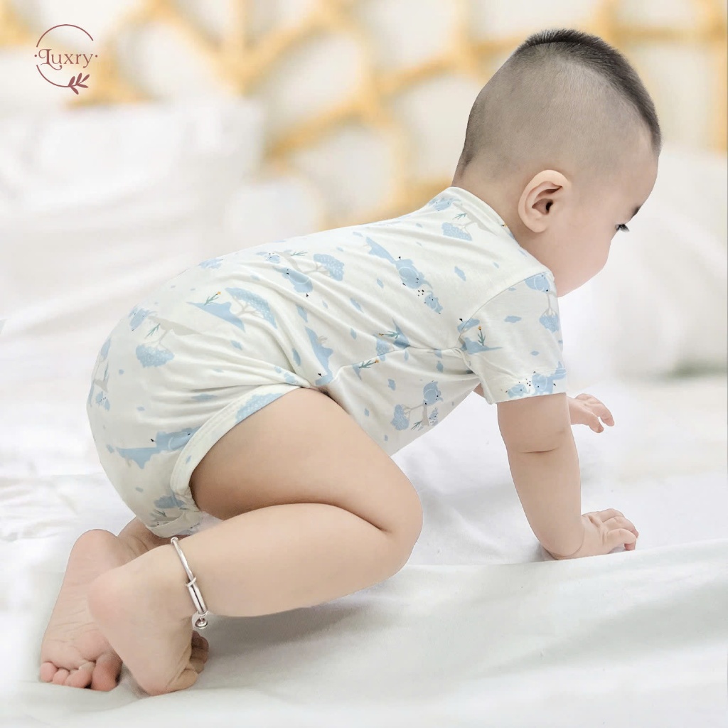 Body chip short sleeve with Luxry brand petit fabric pattern for babies ...