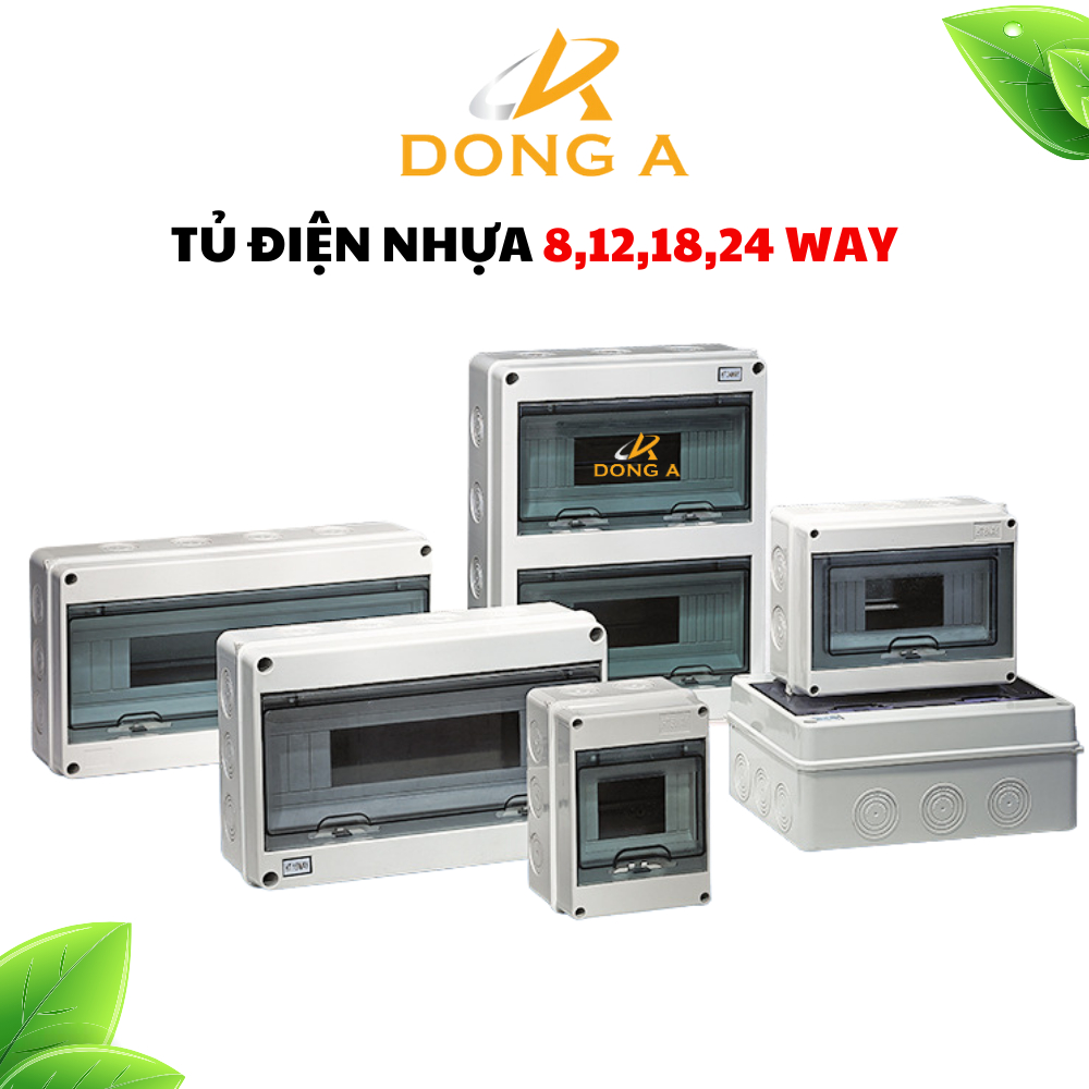 Way 5, 8,12,18,24 waterproof surface-mounted plastic electrical cabinet ...