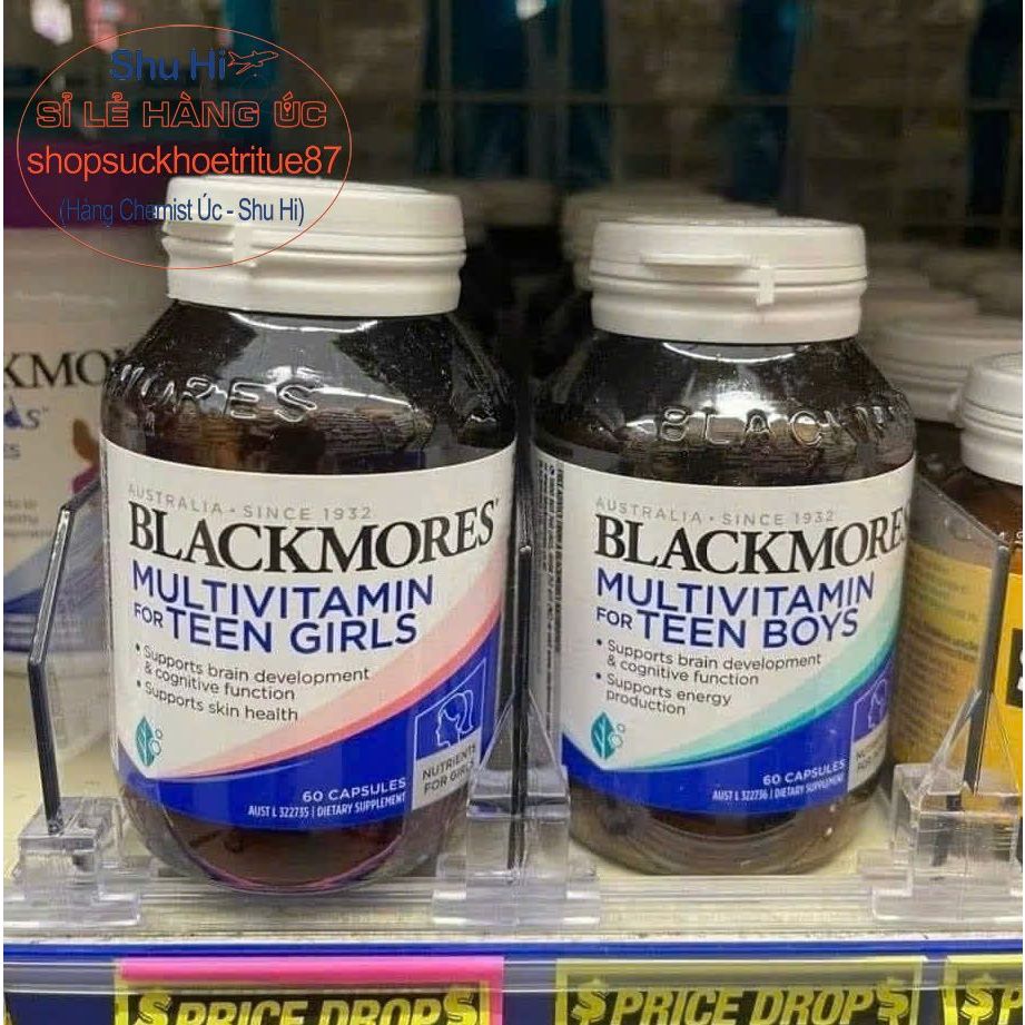 Multivitamins for teenagers 12-18 years old boys and girls blackmores multivitamin for teen boys ...