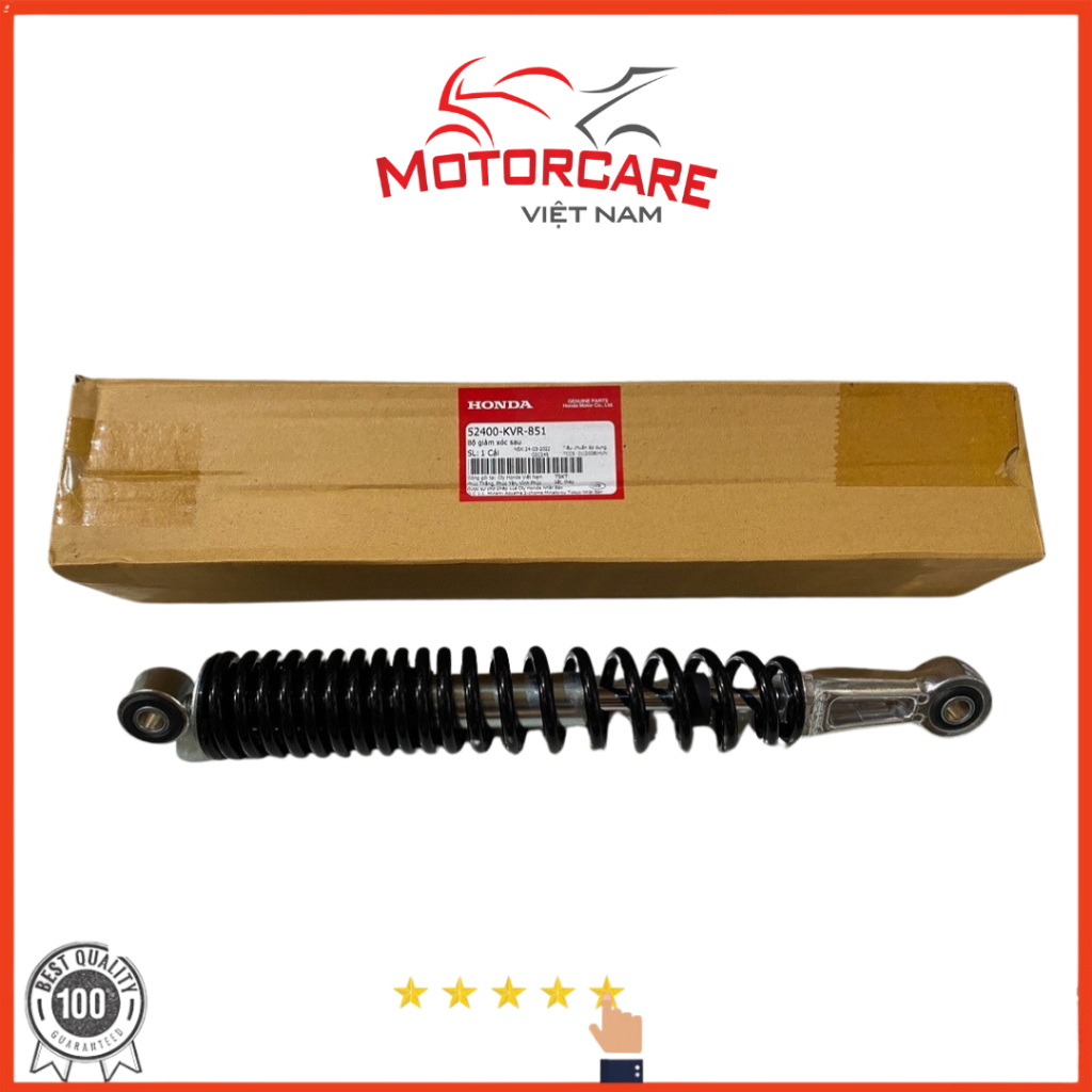 Genuine Honda Wave S100, RS 100 rear shock absorber (52400-KVR-851 ...