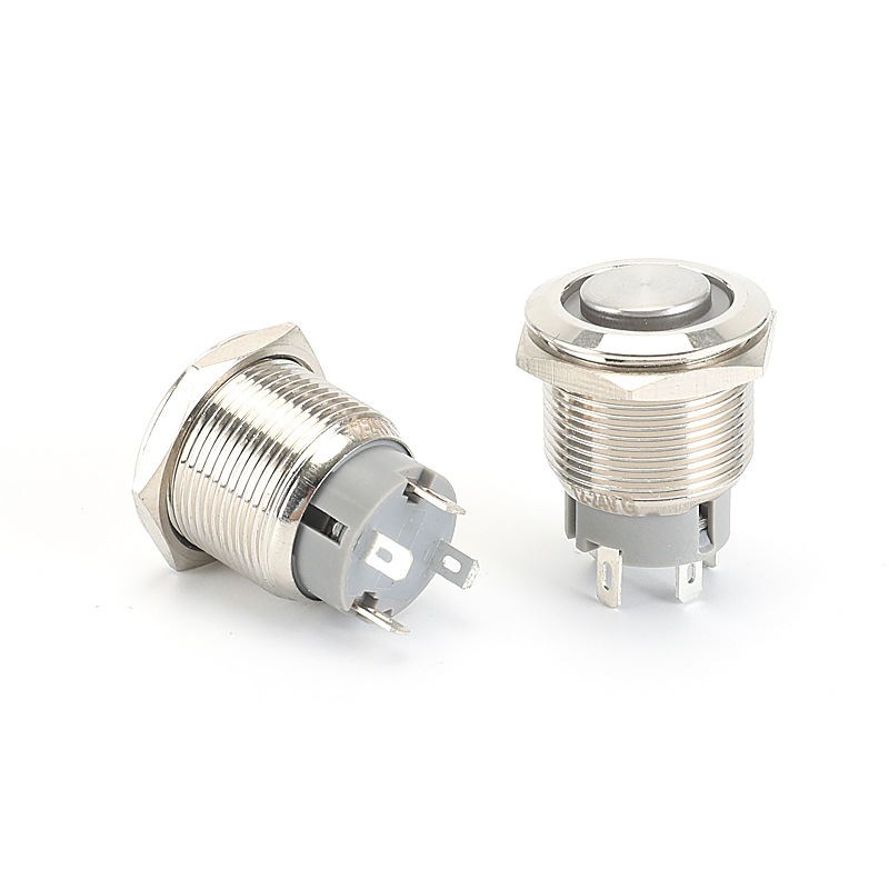 16mm round LED push button switch with short body lock | Shopee Philippines
