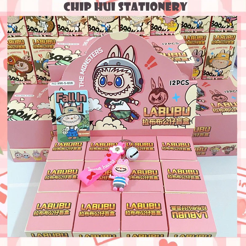[Retail Box] Blind Box Out Random Labubu Keychains, Blind Box Labubu ...