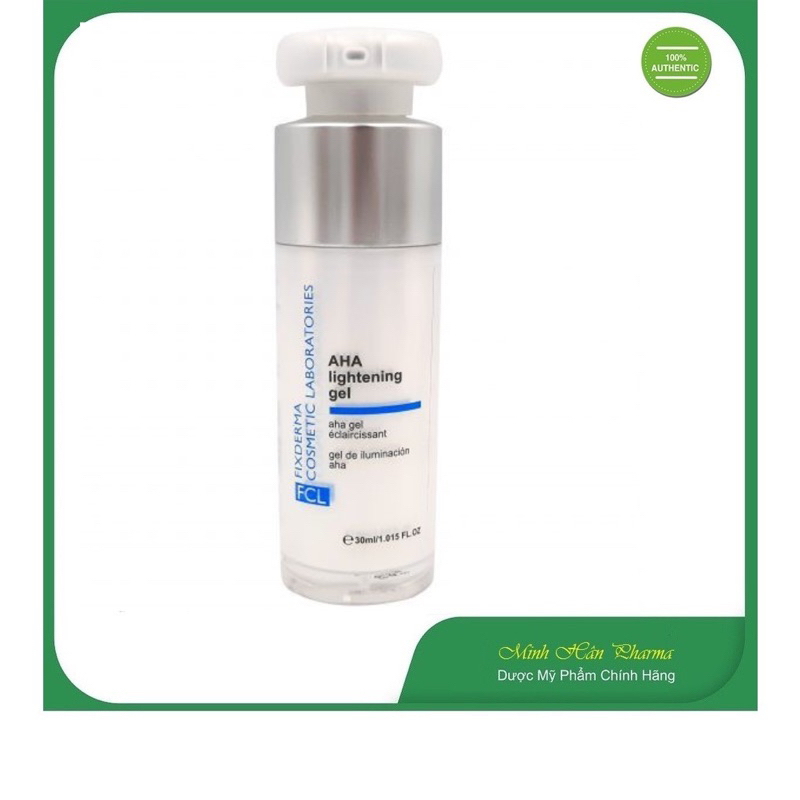 Fixderma FCL AHA Lightening Gel 30ml, Gel helps prevent and reduce dark ...