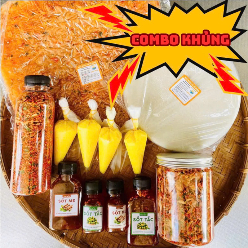 Huge dew-dried rice paper Combo 1kg MR. FOUR - Rice paper + salt and ...