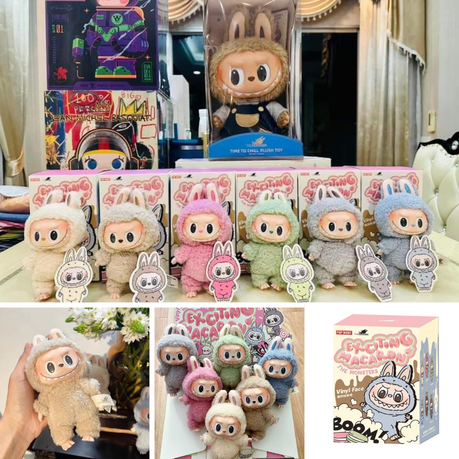 Labubu MASCARON MODEL - Monster labubu - Decor - Keychain - Accessories ...