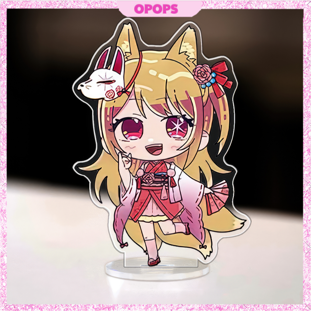 Oshi No Ko Ai Hoshino Aquamarine Ruby Standee Chibi model decor bedroom ...