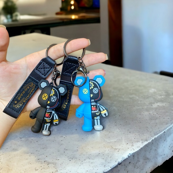 2-sided Robot BearBrick Bear Keychains | Shopee Philippines