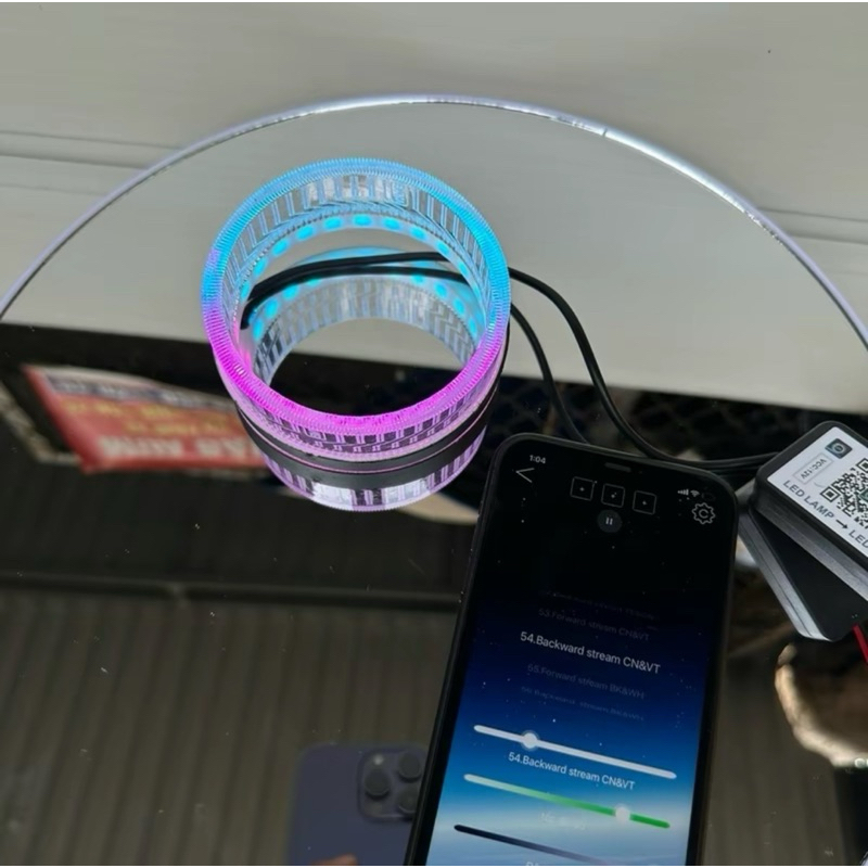 3d color adjustment ring via phone app Specialized in ball level 3.0 ...