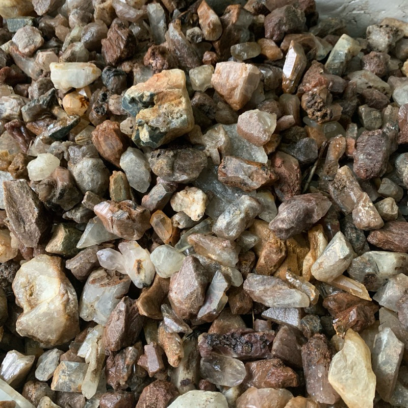 1kg of virgin natural rough rutilated quartz stone (real stone ...