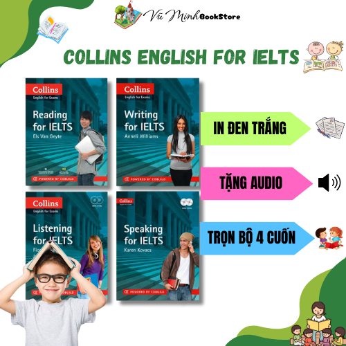 Book - Collins English For IELTS: Reading, Writing, Listening, Speaking ...