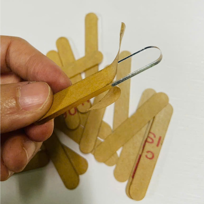 Diy mica Plastic Rod, Display Sample, Attach Pieceg KT Model 1cm x 6cm ...