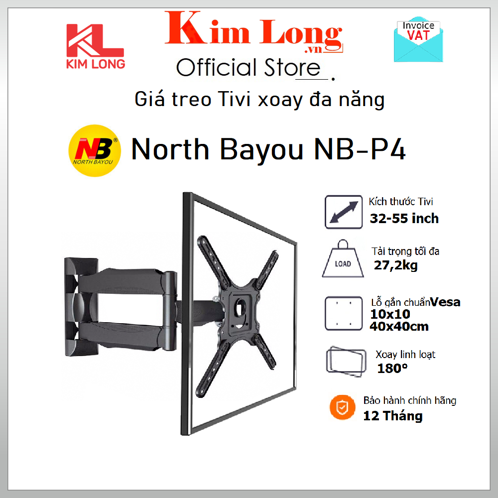 32-55 inch NB-P4 North Bayou Multifunctional Swivel TV mounting bracket ...