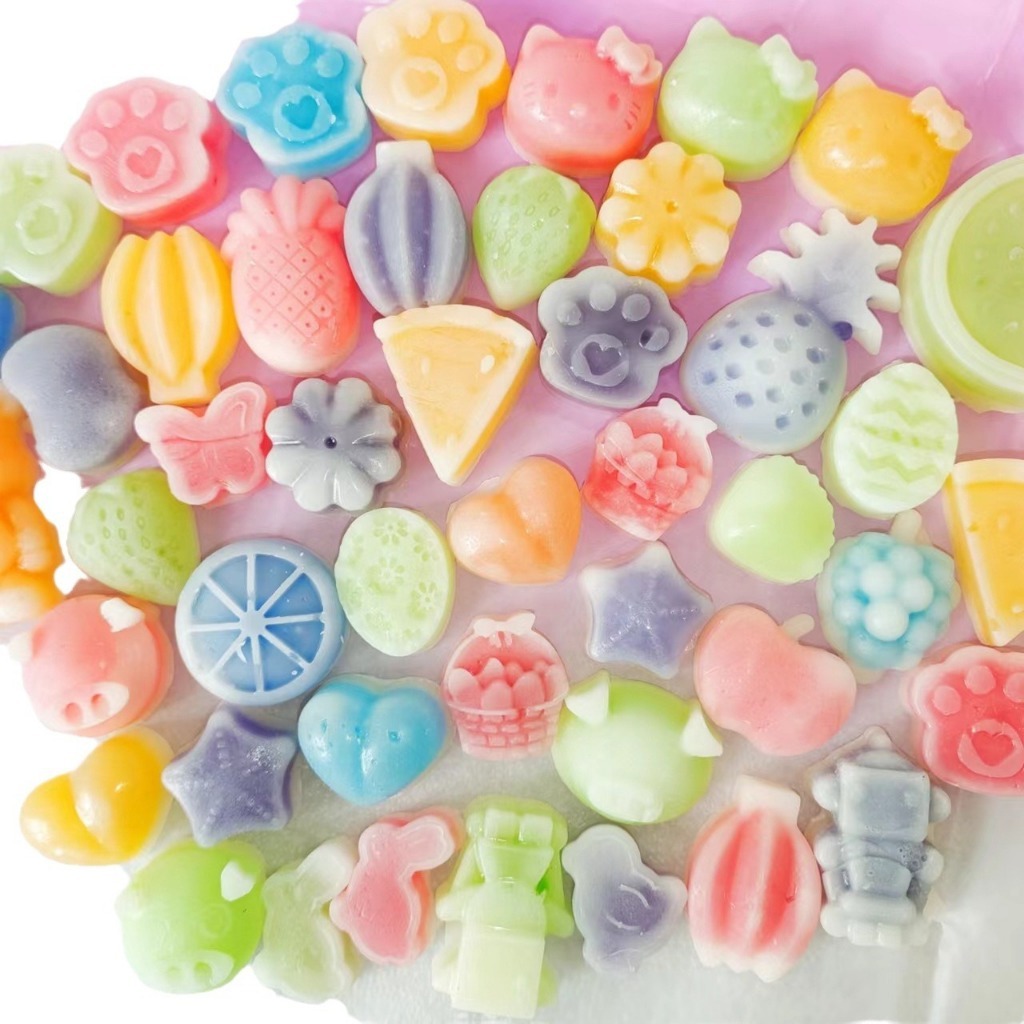 2 JARS OF FRUIT WAX CANDY IN MANY SHAPES AND FLAVORS | Shopee Philippines