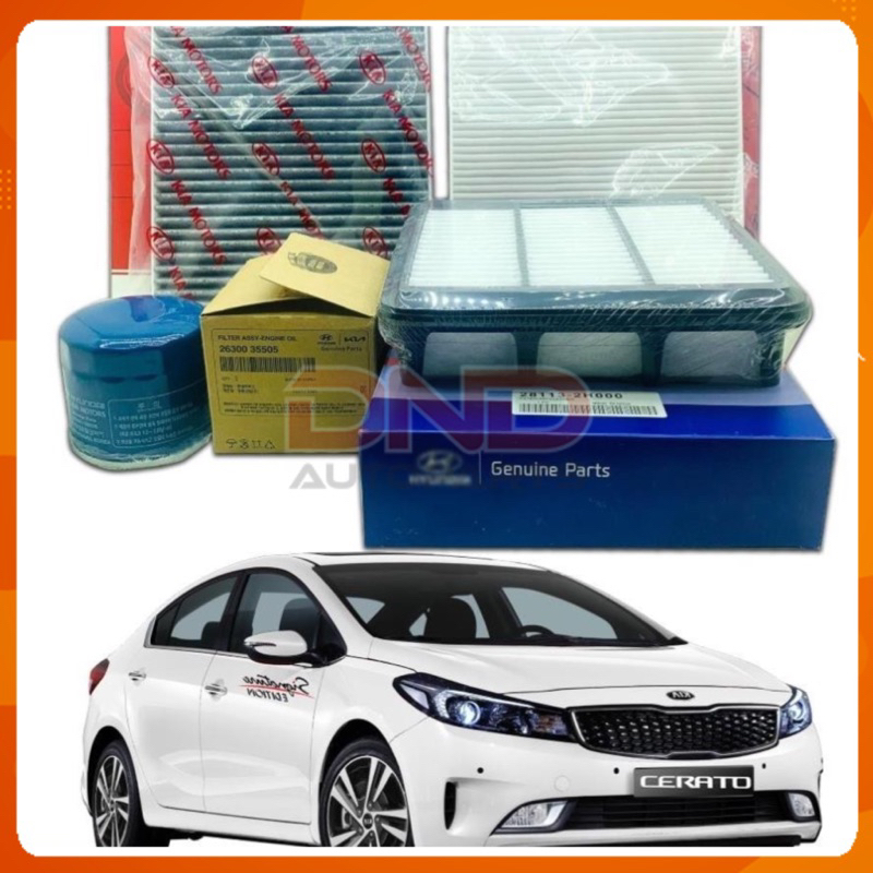 [ KIA Forte/K3/Cerato ] Engine air filter - Air conditioner filter ...