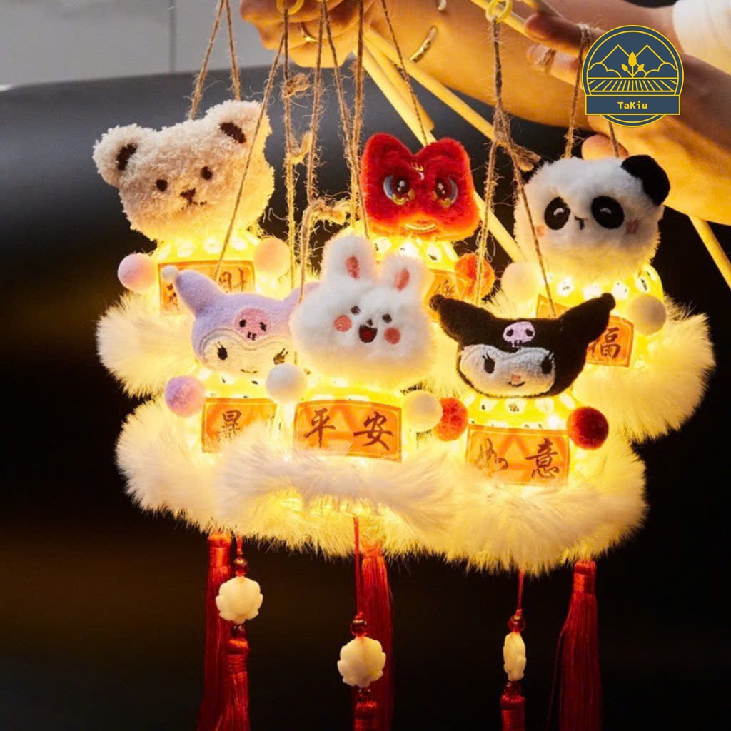 Labubu Mini Mid-Autumn Festival Lantern, Capybara Animal Shape TAKIU ...