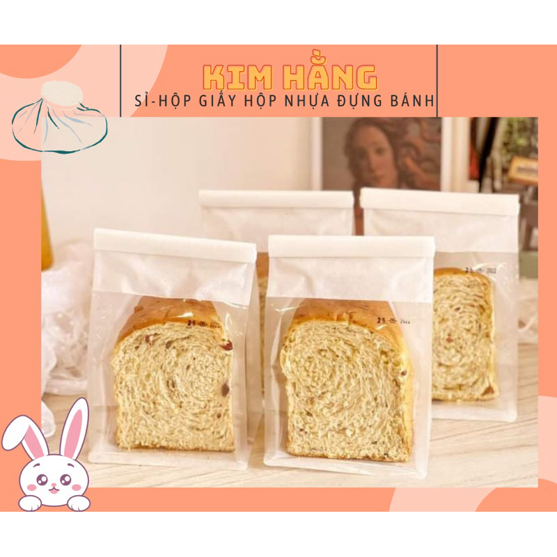 Set of 50 small folding bags for cakes, candies, sandwiches ...
