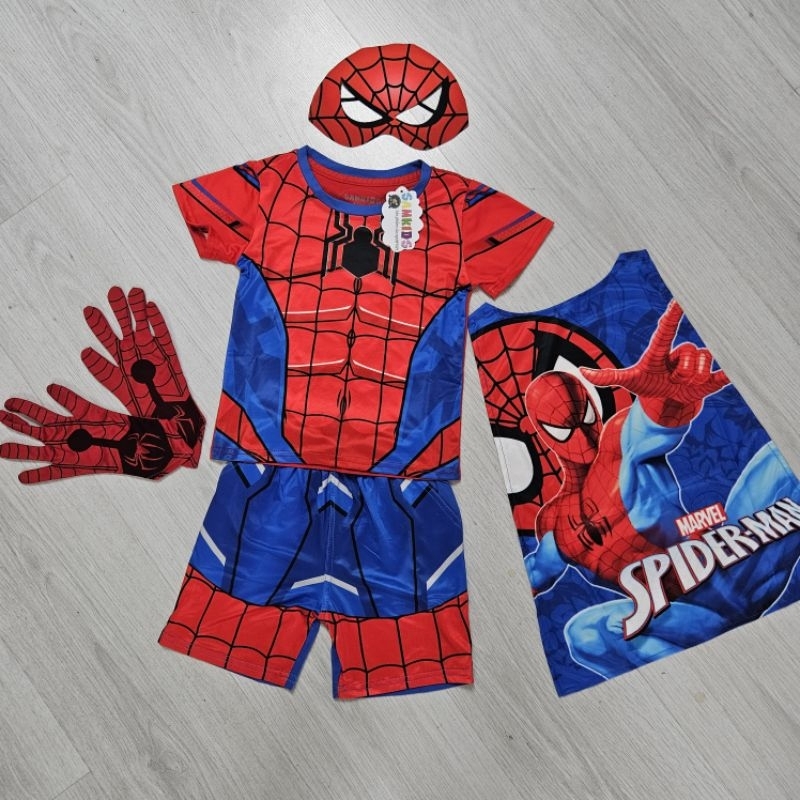 Children's clothing set to dress up as a Badger Spider-Man character ...