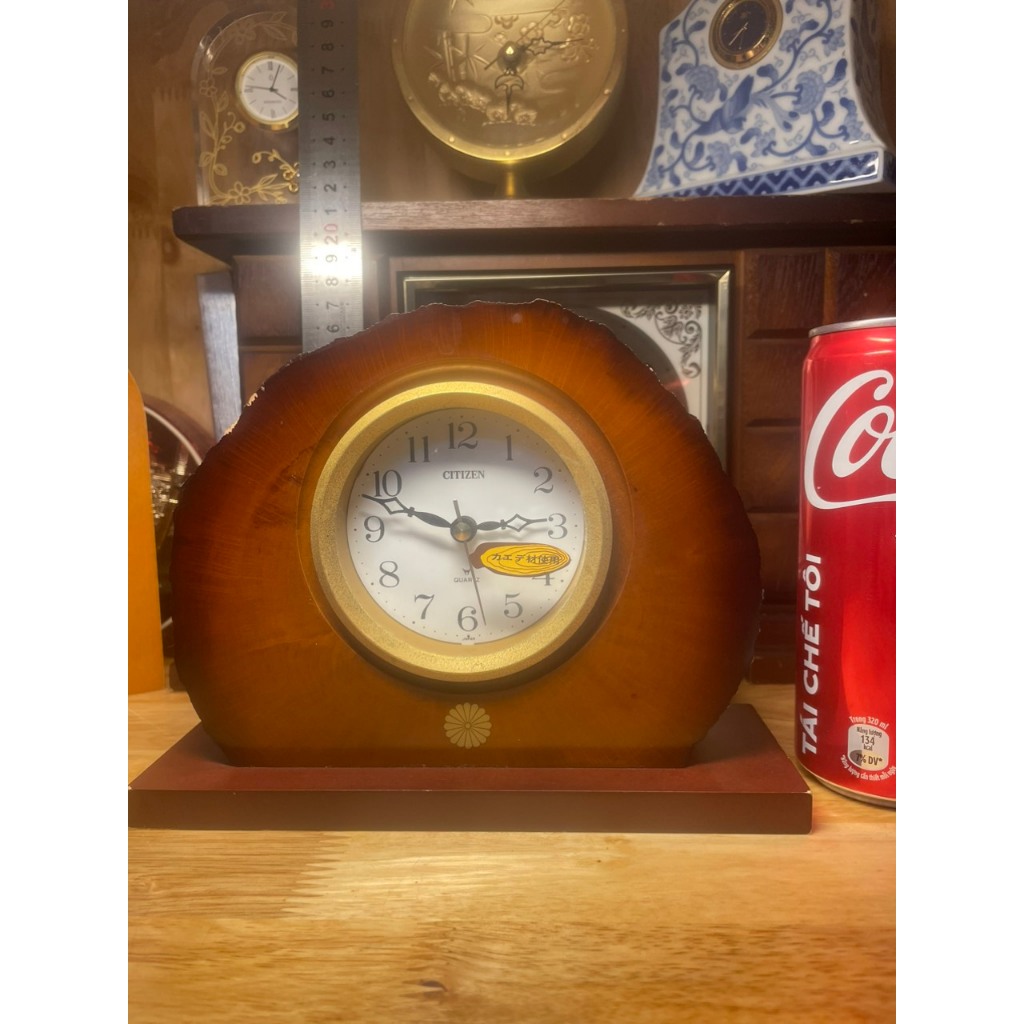 Citizen solid wood desk clock | Shopee Philippines