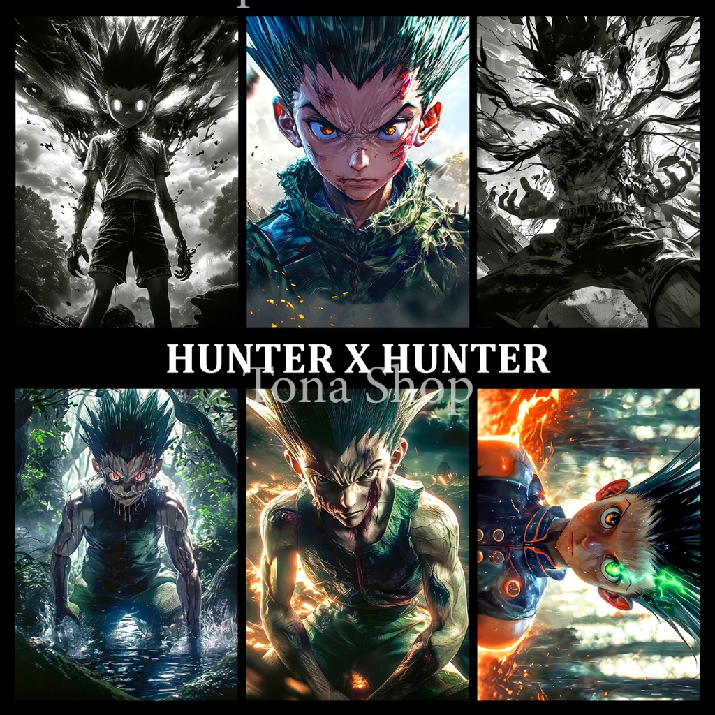Posters, wall pictures of the anime Hunter X Hunter - Tiny Hunter - Gon ...