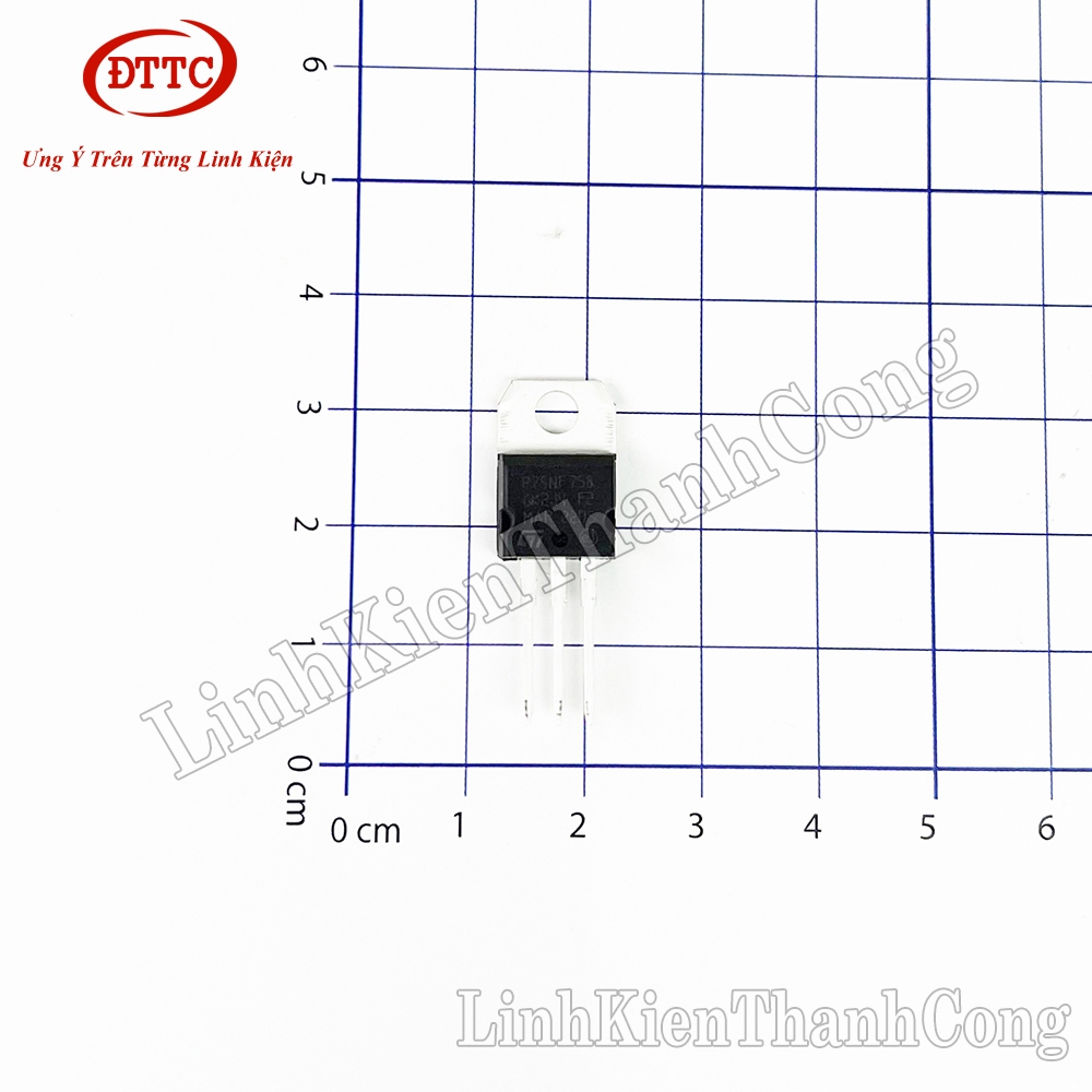 Mosfet 75NF75 N-CH 75A 75V TO220 (Genuine) | Shopee Philippines