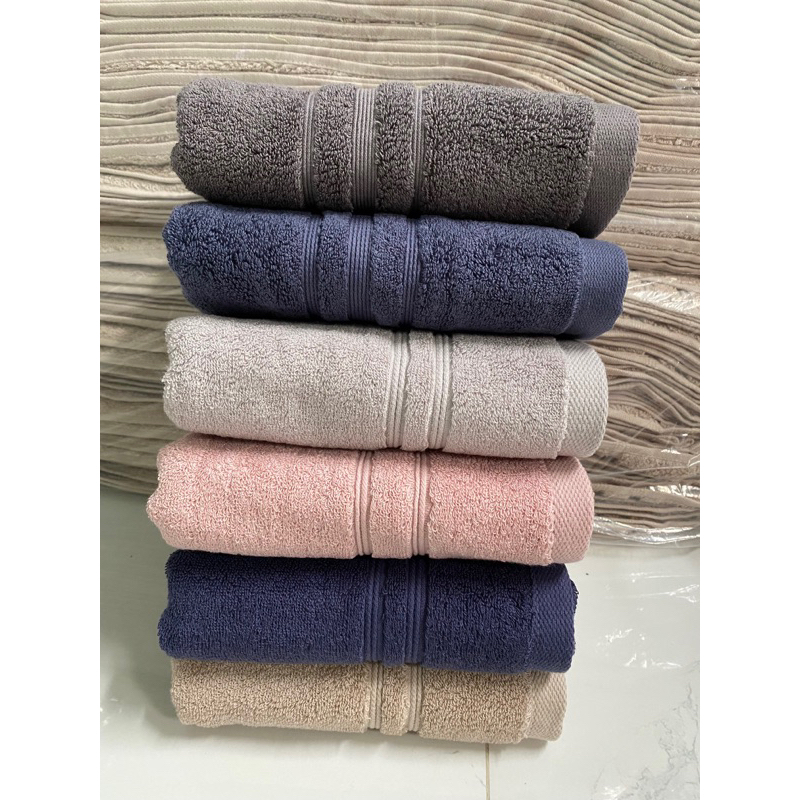 Songwol Korean-made medium-sized bath towel, Thick - Luxurious Dark ...