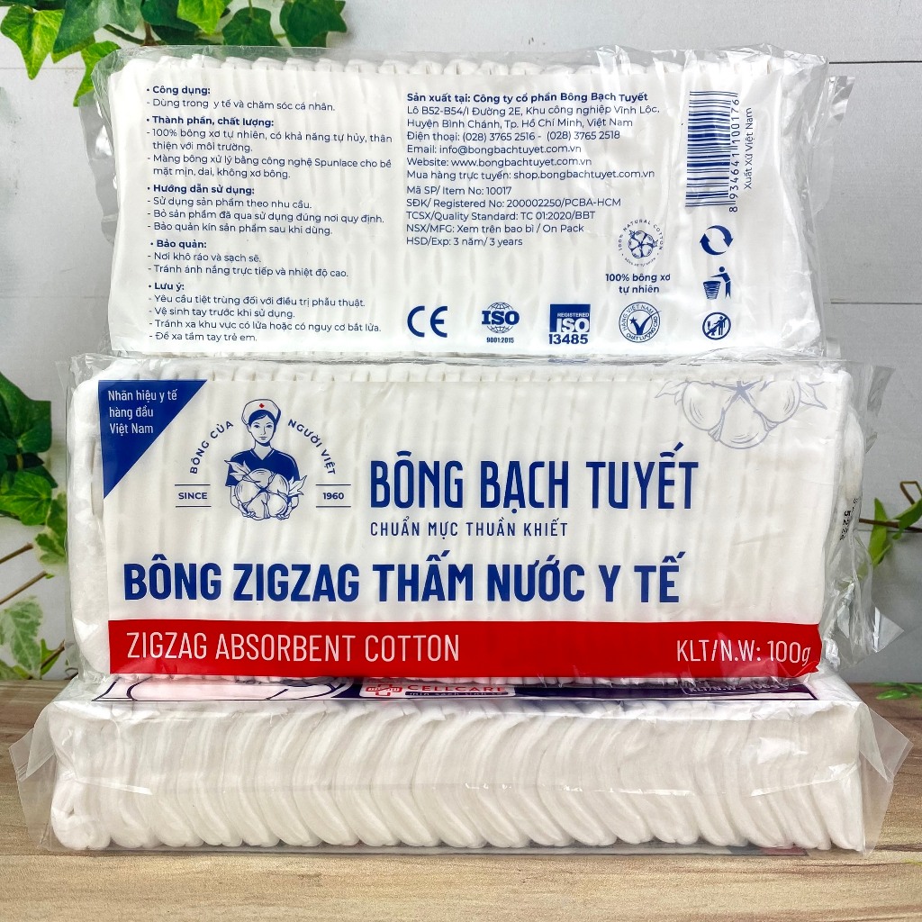 Snow White Zigzag Cotton 100g/package | Shopee Philippines