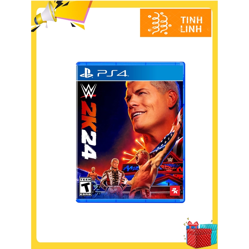 Ps4 WWE 2K24 Game Disc - US Wrestler 2024 | Shopee Philippines