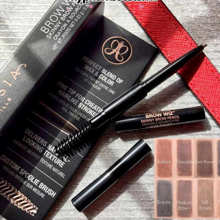 Anastasia Beverly Hills Brow Wiz Skinny Brow Pencil 0.03g | Shopee ...