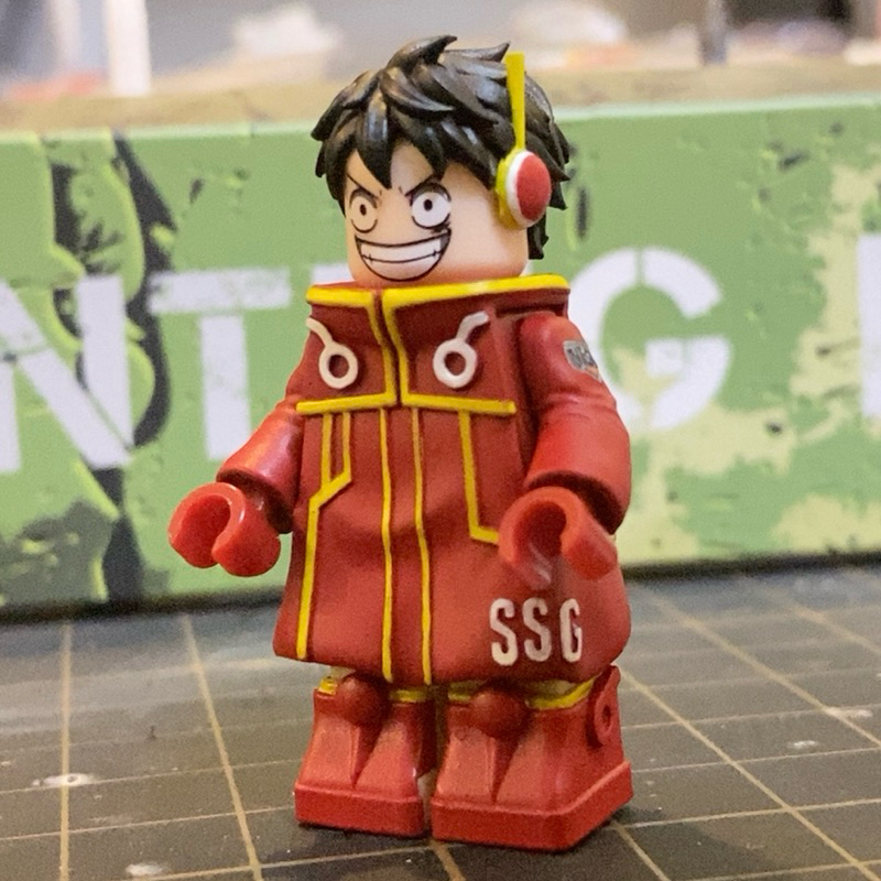 Lego Luffy Custom (Anime: One Piece) | Shopee Philippines