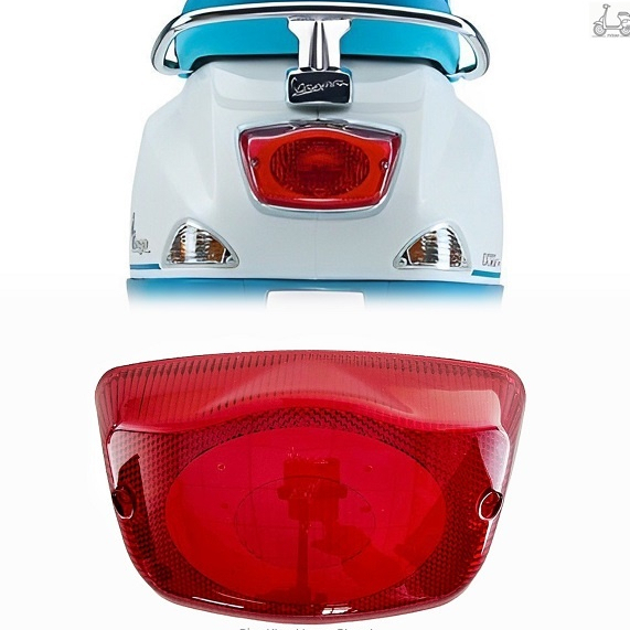 Vespa LX LXV Taillight Glass Cover All Models | Shopee Philippines