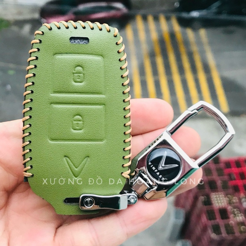 Vinfast Vf3 Leather Key Case, Vinfast Vf3 Key Case, Vinfast Vf3 Genuine ...