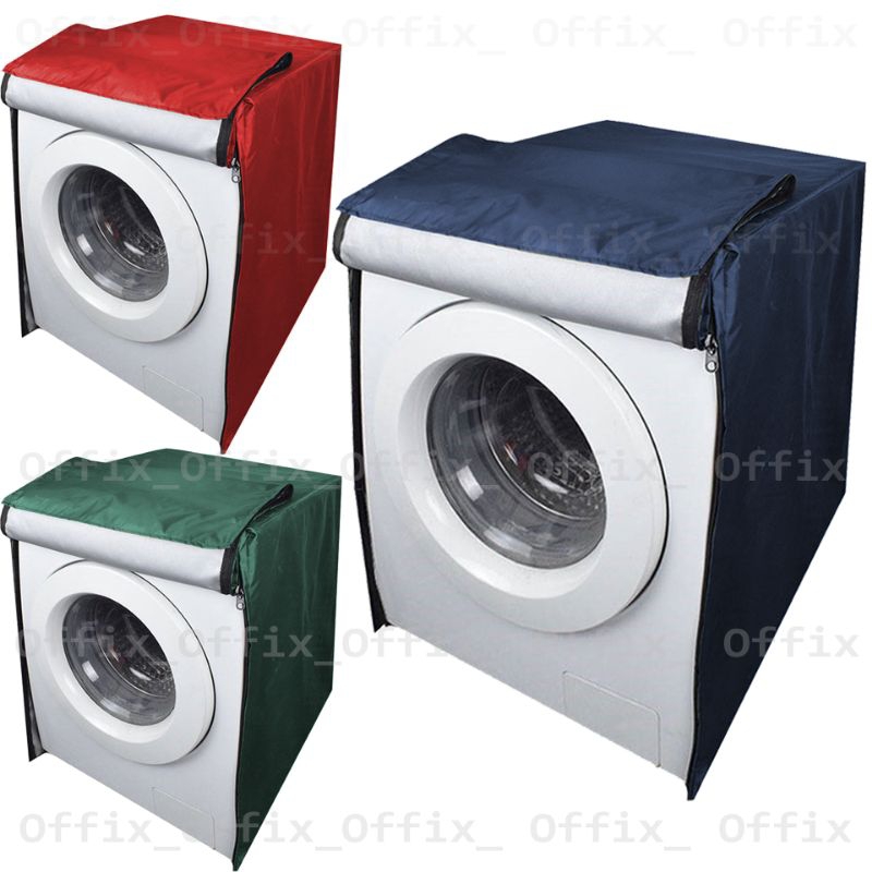Offix waterproof top-load, front-load 16-17kg washing machine cover ...